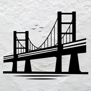 Golden Gate Bridge SVG | San Francisco | California | USA | Landmark ...