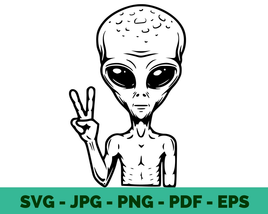 Alien SVG / Space / Galaxy / Tshirt Design / Vector / Sublimation ...