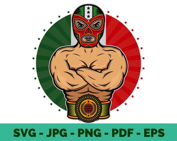 Nacho Libre Mask Vector