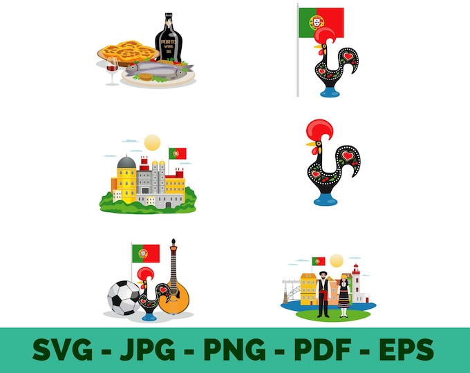 Portugal Crest SVG, Portuguese Crest SVG, Portugal Shield Svg ...