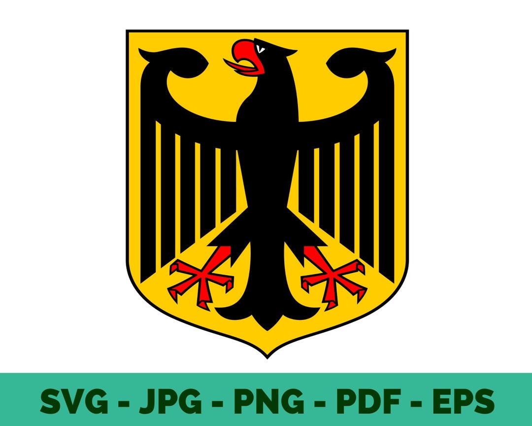 Deutschland Svg / Germany Svg / Coat of Arms / Deutschland Eagle Tshirt ...