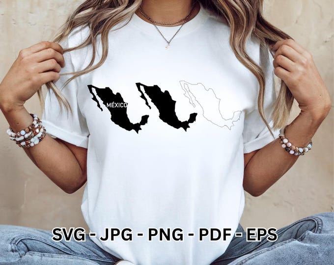 Mexico Map Frame Svg, Mexico Svg, Mexican Flag Svg, Monogram, Split ...
