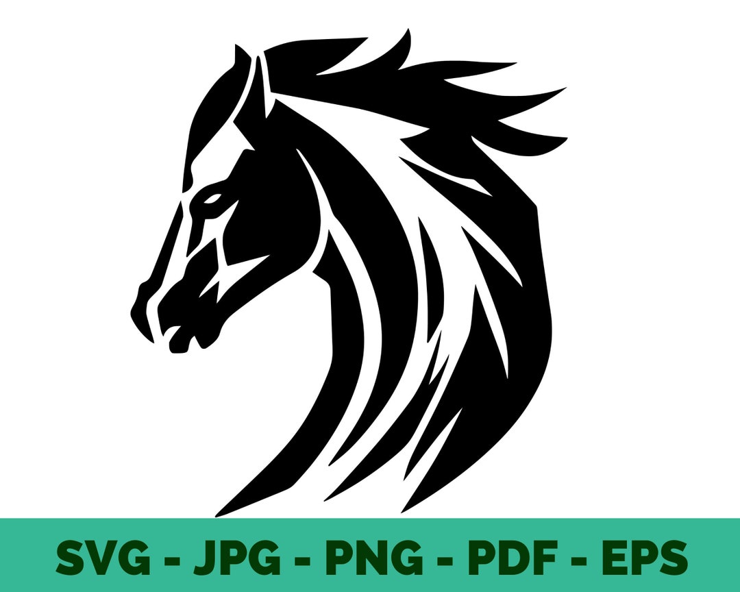 Horse Svg, Horse Head Svg, Beautiful Horse Svg Cutting Files for Cricut ...