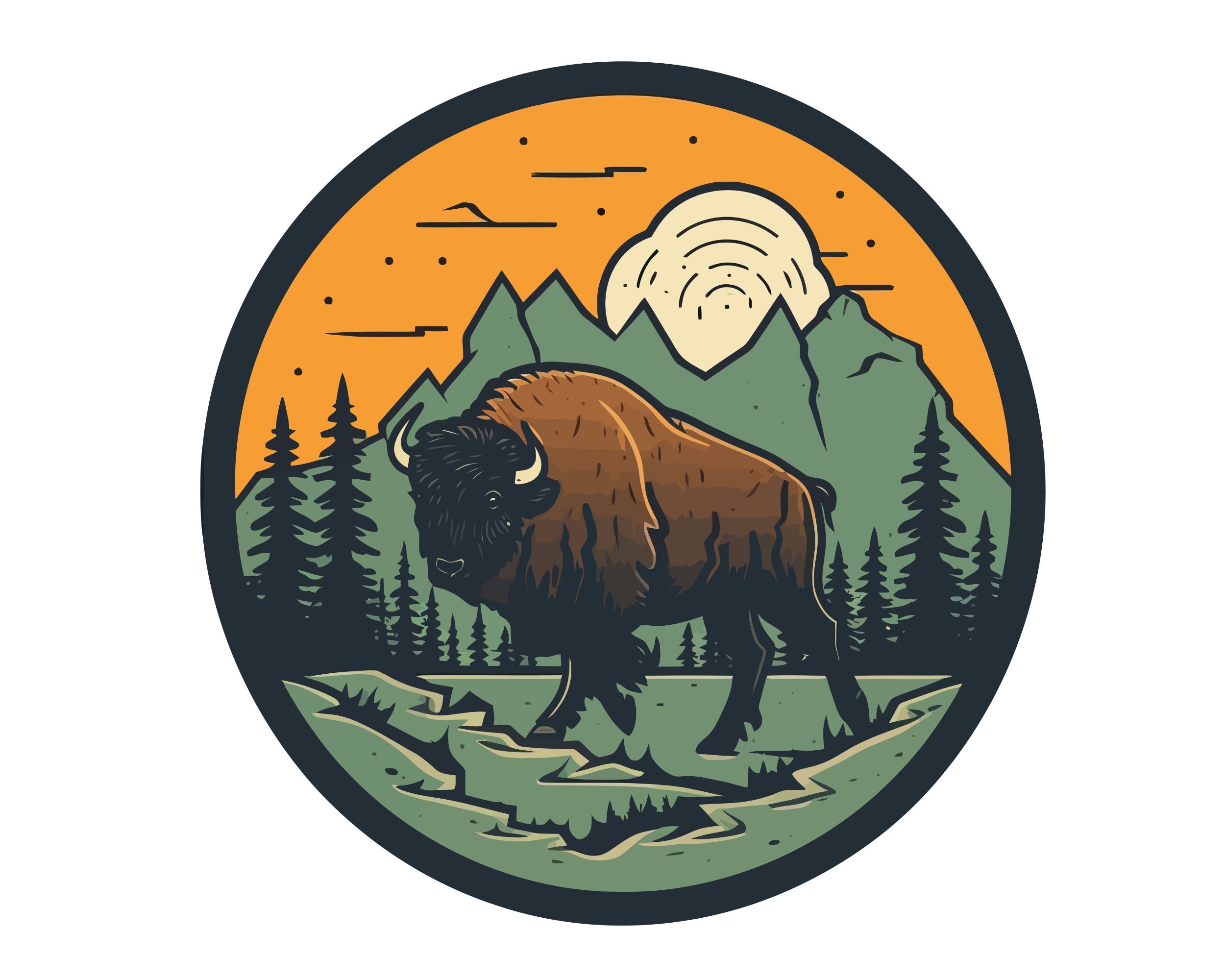 Yellowstone Clipart Yellowstone National Park Rip Yellowstone - Etsy