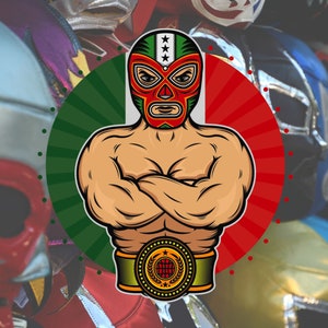 Nacho Libre Clipart / Lucha Libre SVG / Luchadores / Mexican Wrestler ...