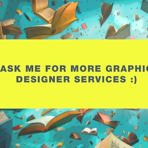 Personalized Book Cover Design Custom Cover for Authors Unique Book ...