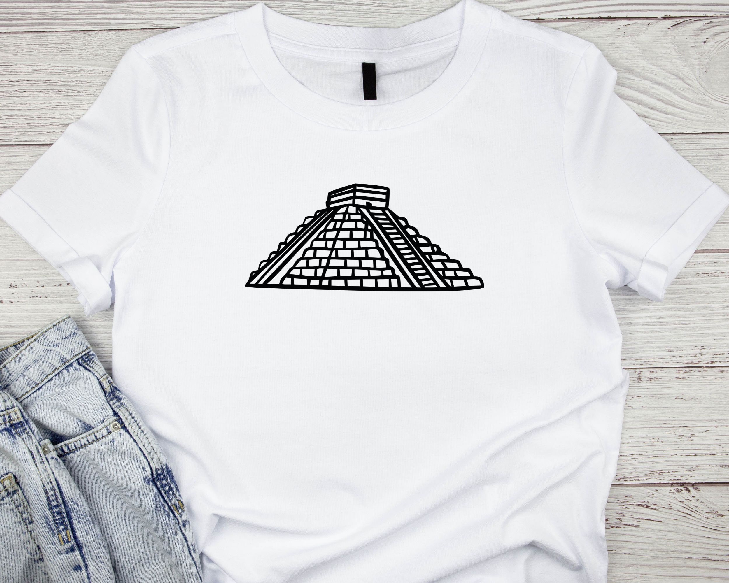 Pyramid SVG Aztec Pyramid Mexican Pyramid Monogram Mexico Pyramid Mayan ...