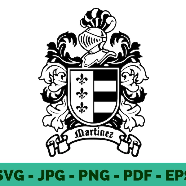 Family Crest Svg - Etsy