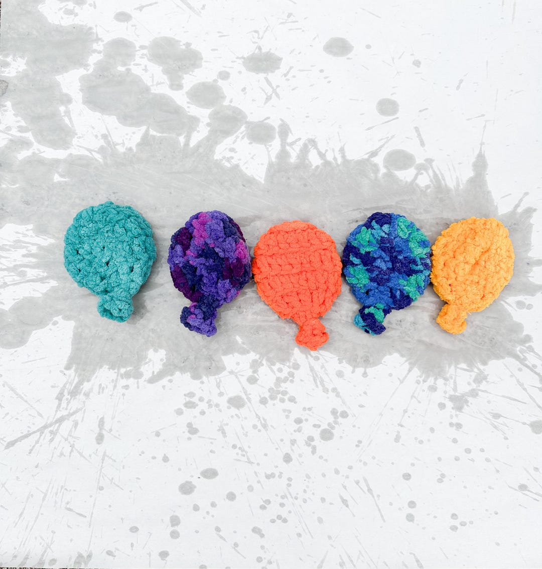 Crocheted Reusable Water Balloons Set of 5 - Etsy