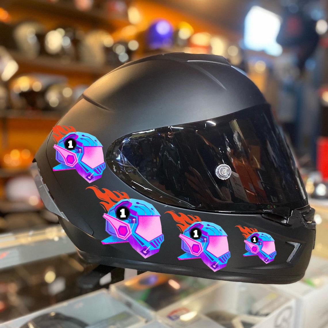 Motorcycle Helmet Sticker Motorcycle Stickers Claw Claw Scratches ...