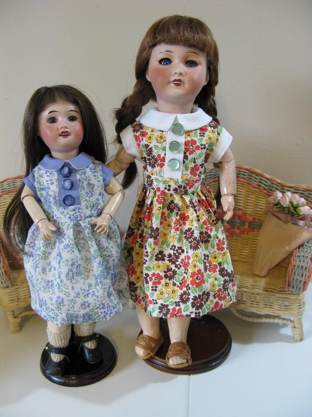 Patterns for Bleuette and Rosette: G-L 1954 "un Bouquet" - Etsy