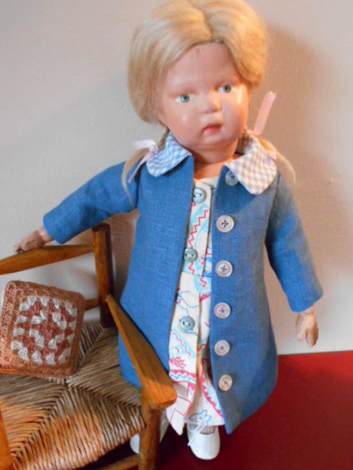 Coat Pattern for Bleuette or Other 10-12 Inch Dolls - Etsy