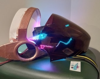 Marble the Foam Protogen Fursuit Head and Tail - Etsy