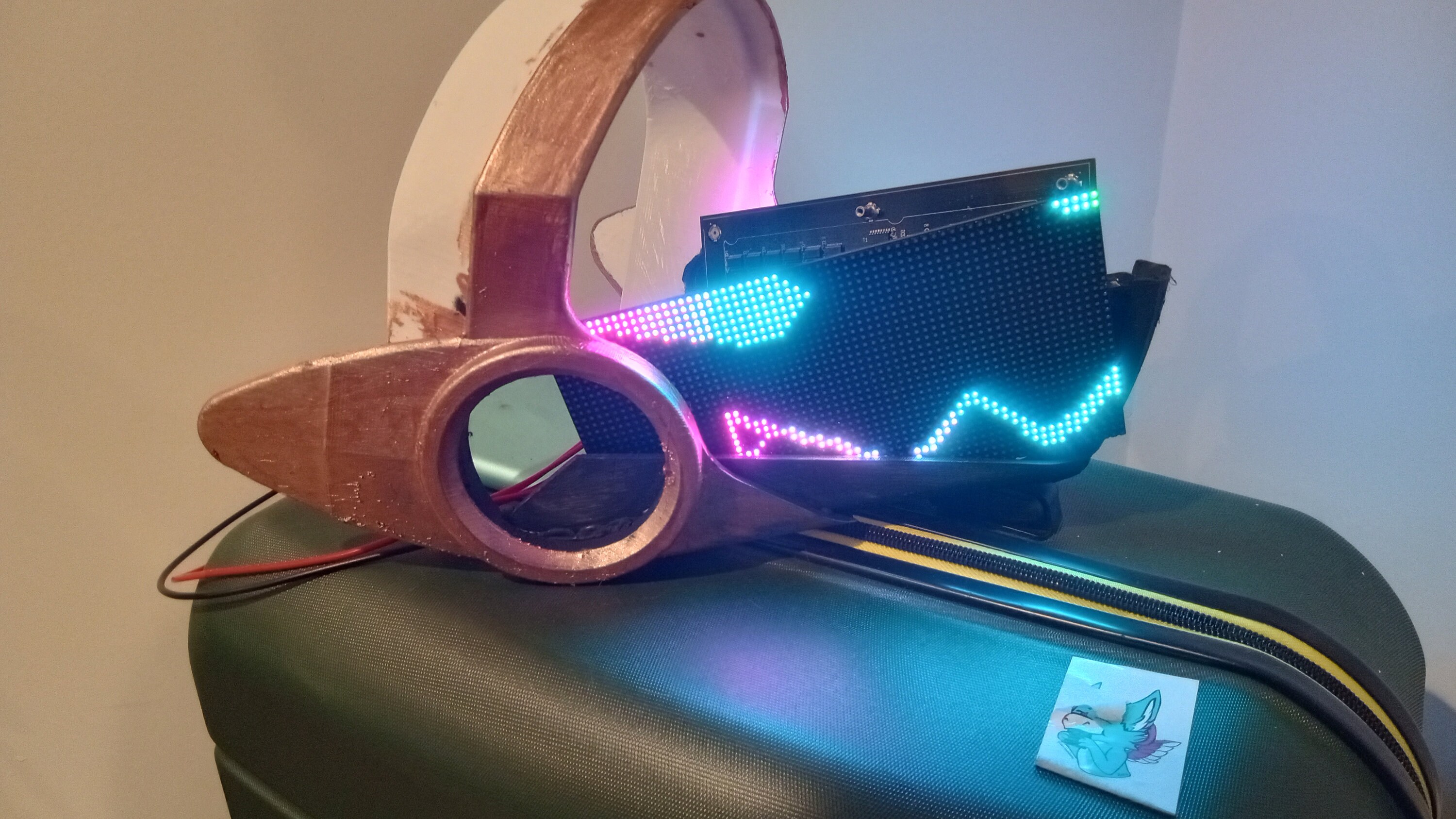 M16 Protogen Fursuit Head Frame - Etsy UK