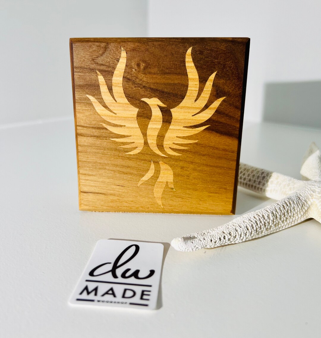 Delta Psi Rho / Custom Hardwood Inlaid Paperweights/fraternity/sorority ...