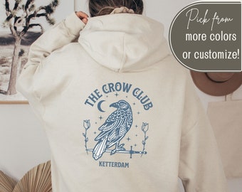 Six of Crows Shirt, No Mourners Merch, Ketterdam Crow Club, Kaz Brekker ...