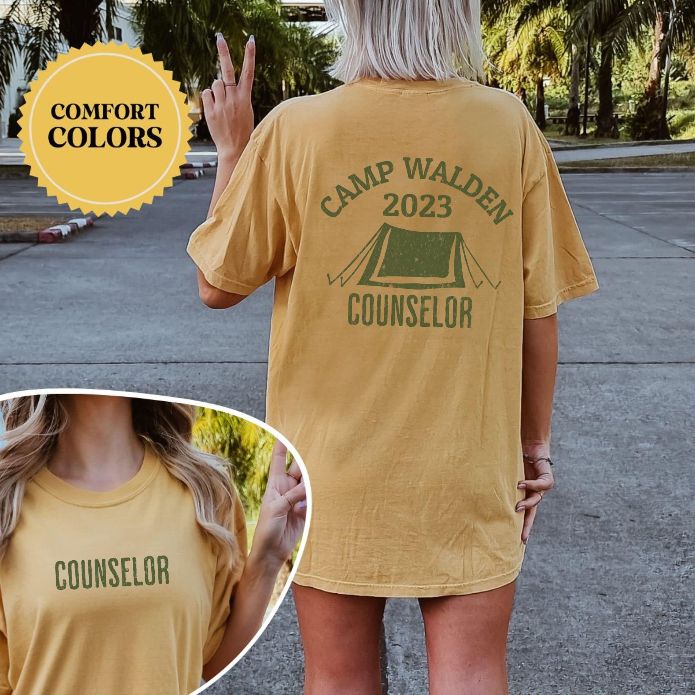 Custom Camp Counselor Shirt Personalized Camp Counselor - Etsy