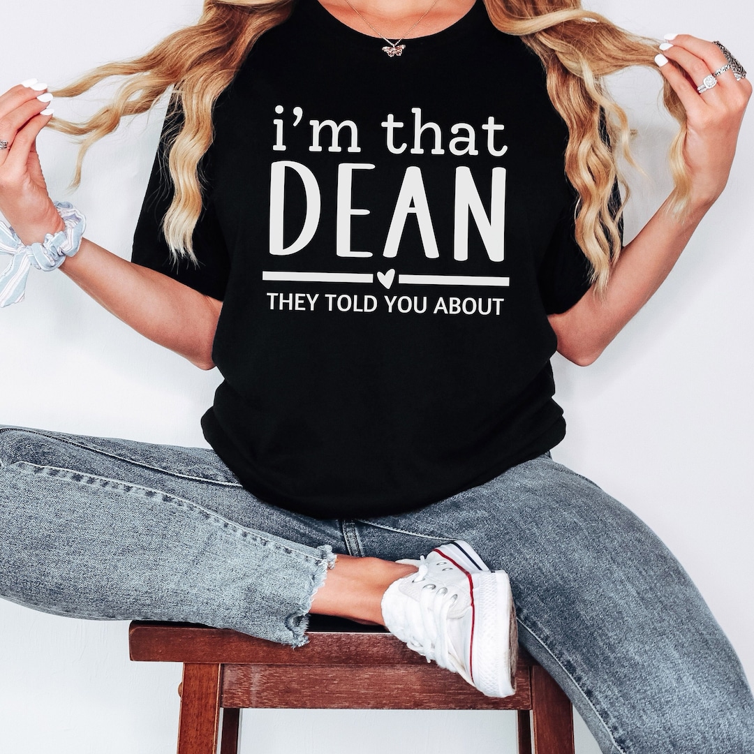 Dean of Students Shirt, Dean of Instruction Tshirt, Gift for Dean, Dean ...