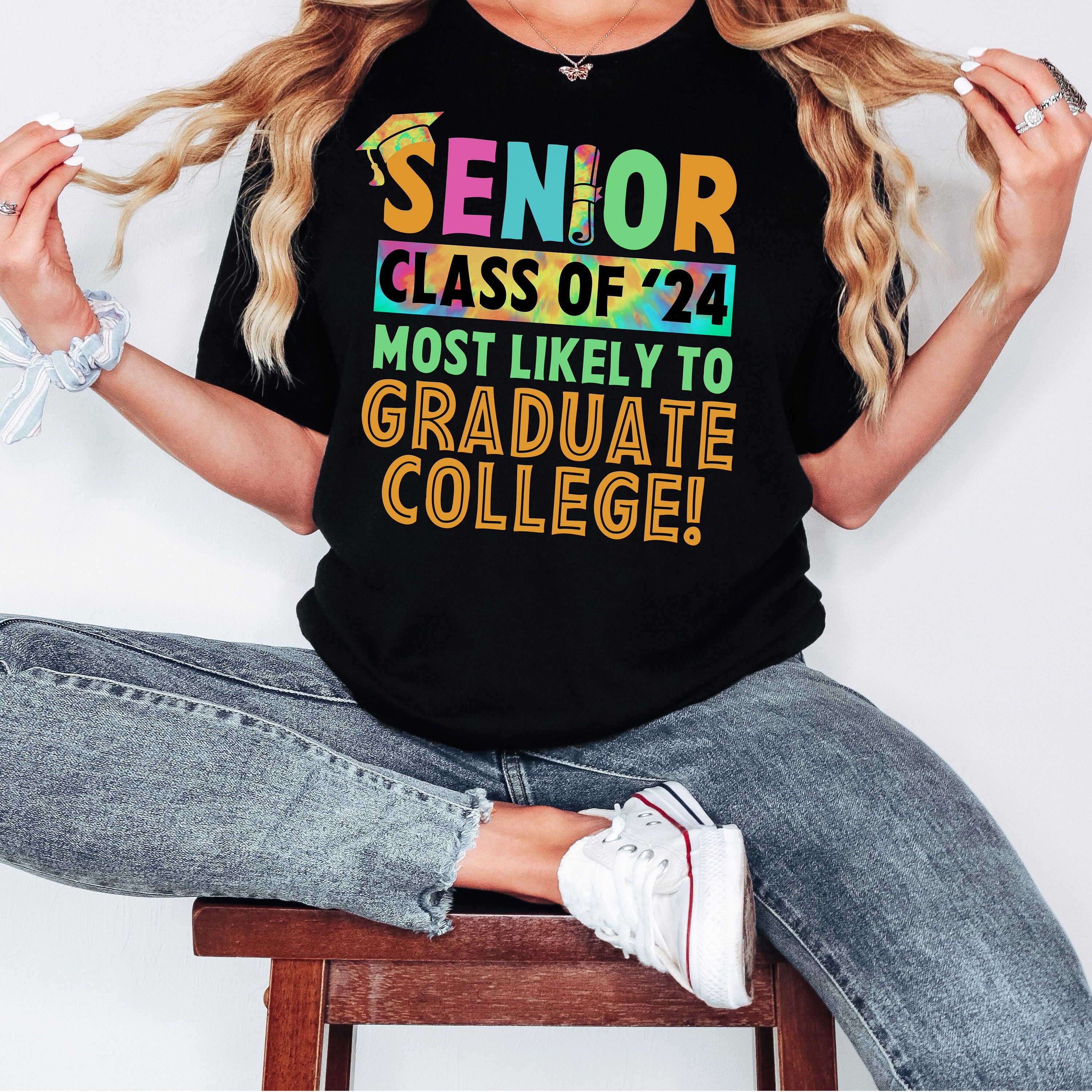Custom Family Graduation Shirts, Senior 2024 Family Matching T Shirt ...