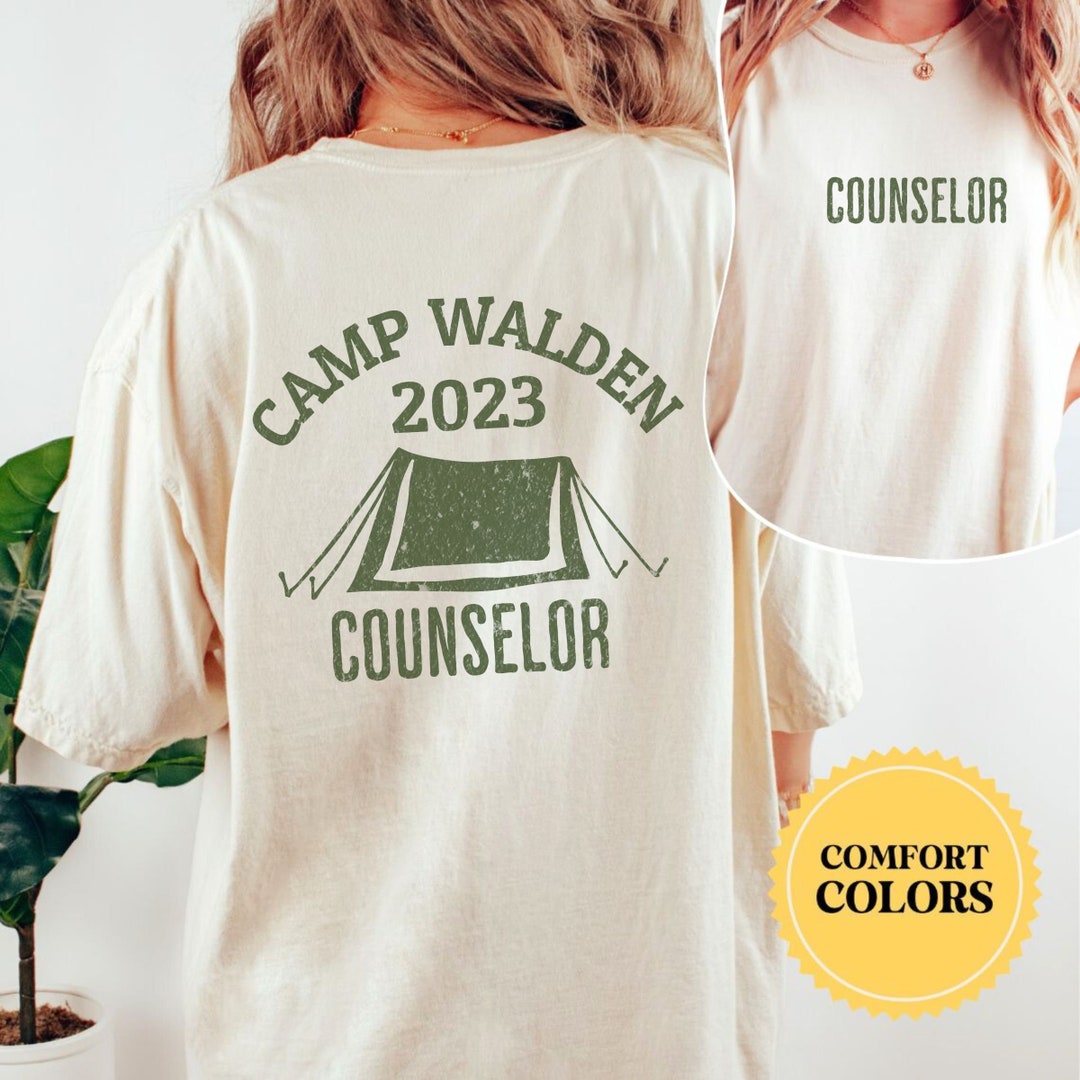 Custom Camp Counselor Shirt, Personalized Camp Counselor Shirt, Camping ...
