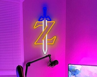 Zelda Sword Neon - Etsy