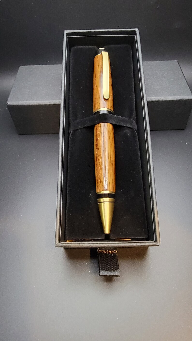 Big Ben Antique Copper Cigar Pen in Teak Wood - Etsy