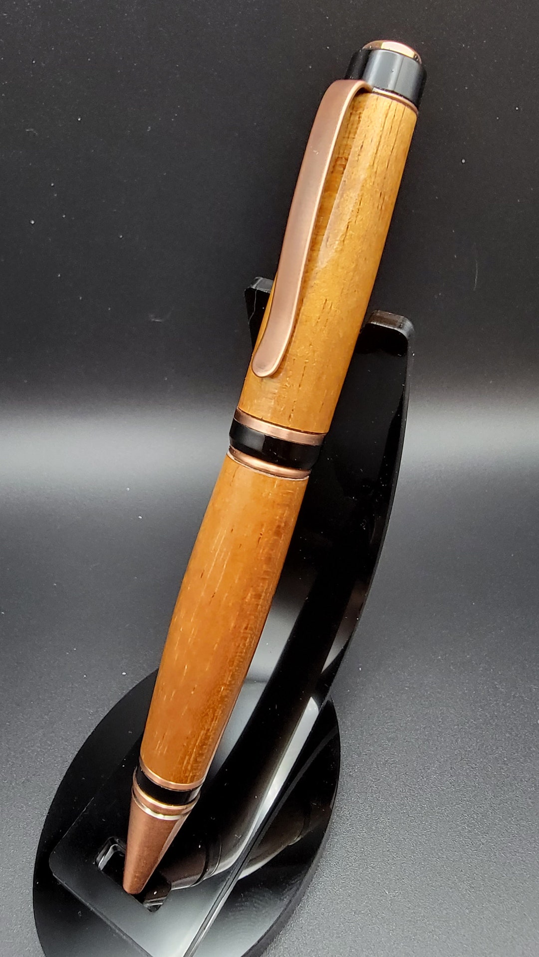 Big Ben Antique Copper Cigar Pen in Teak Wood - Etsy
