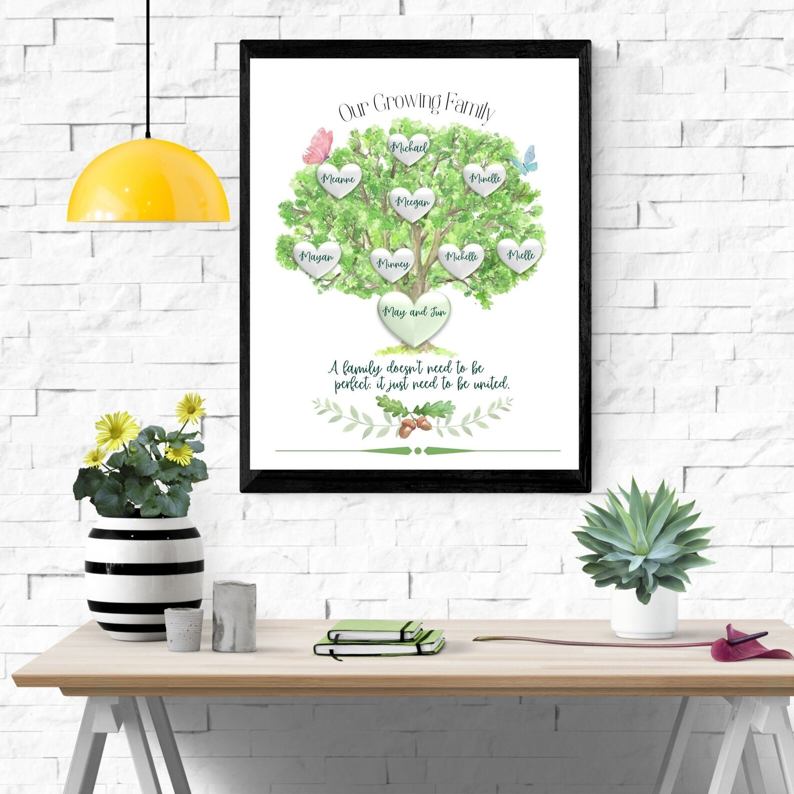 Personalized Family Tree Print L Printable Family Tree Gift L ...