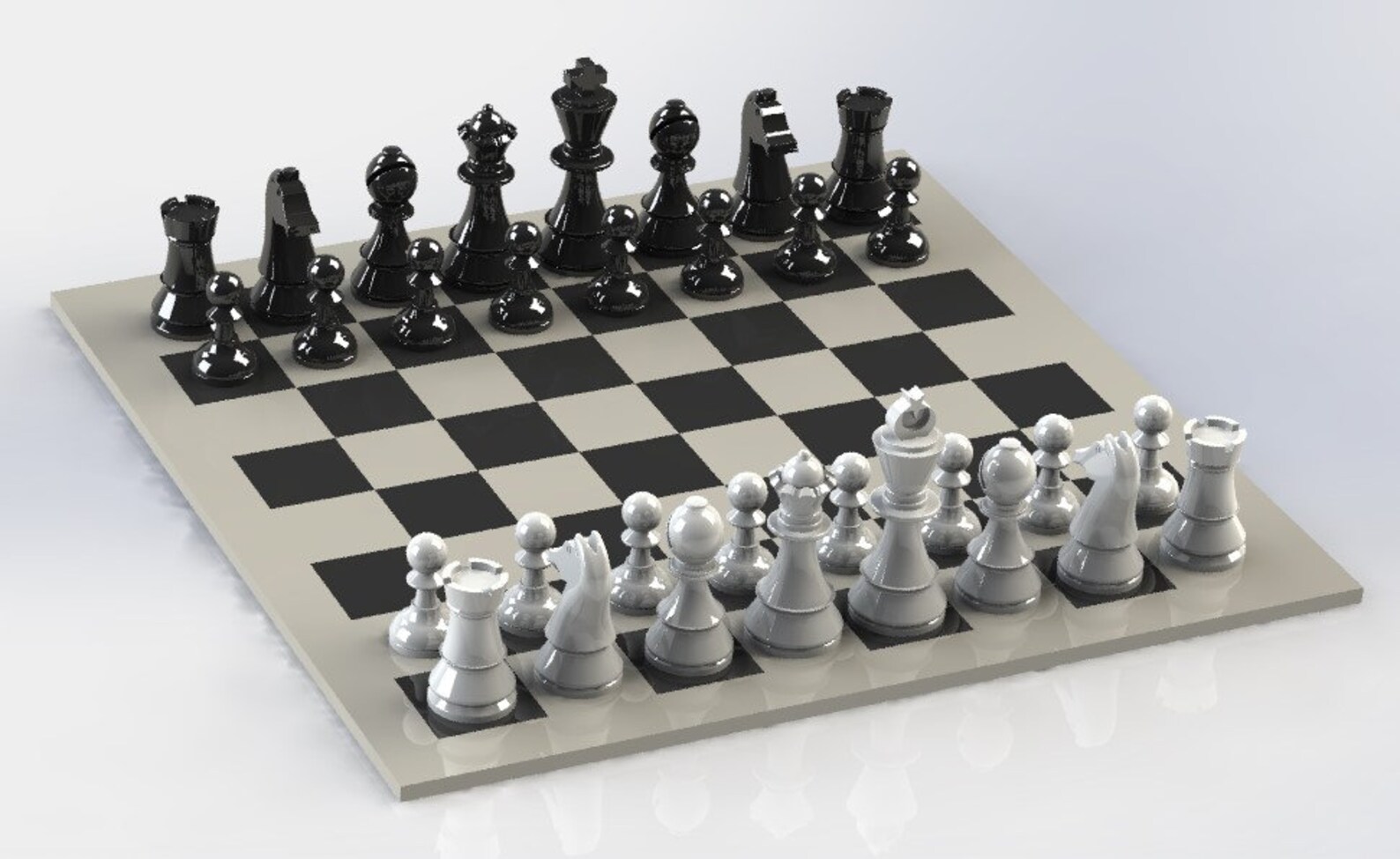 Chess Set STL Files for 3D Printers - Etsy