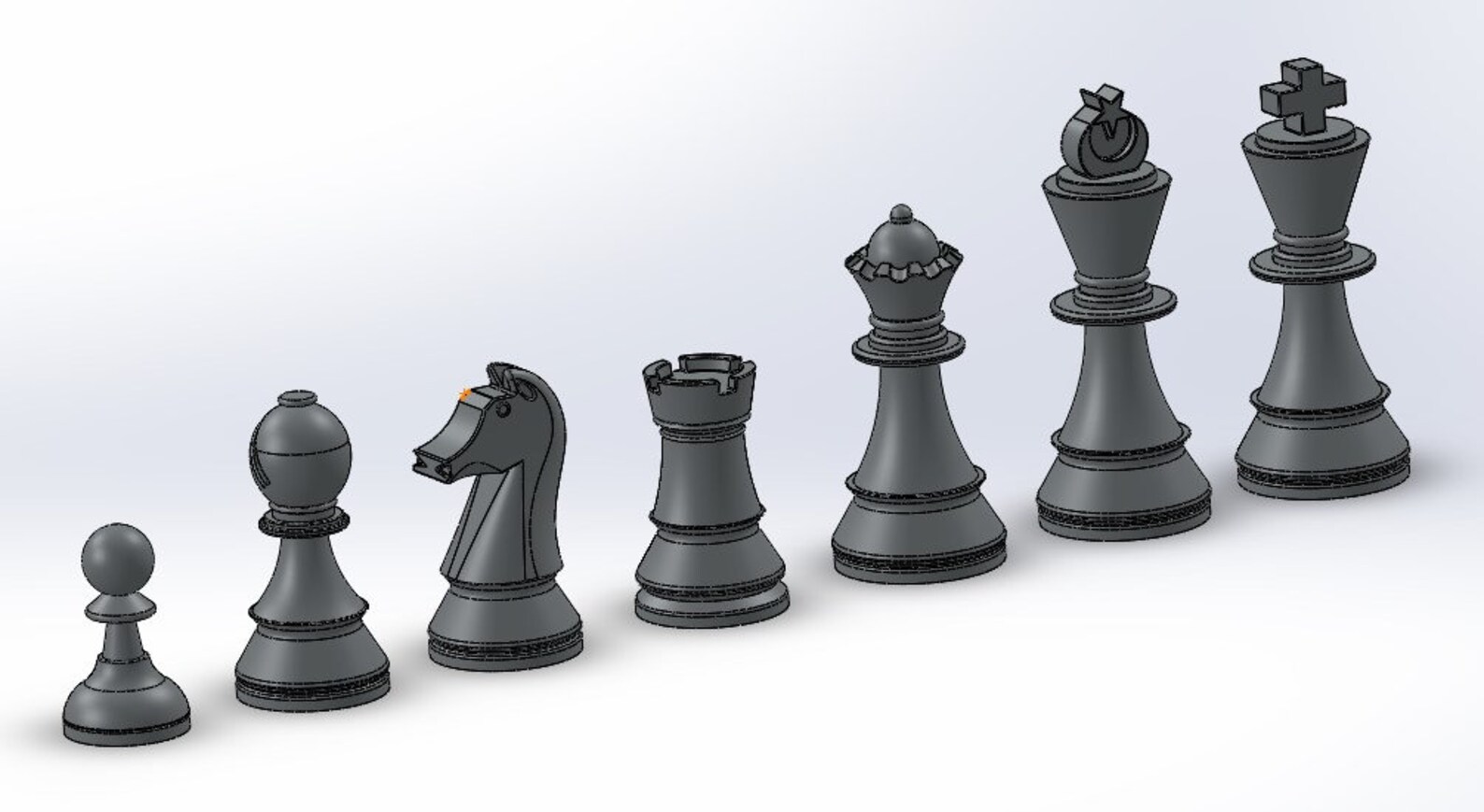 Chess Set STL Files for 3D Printers - Etsy