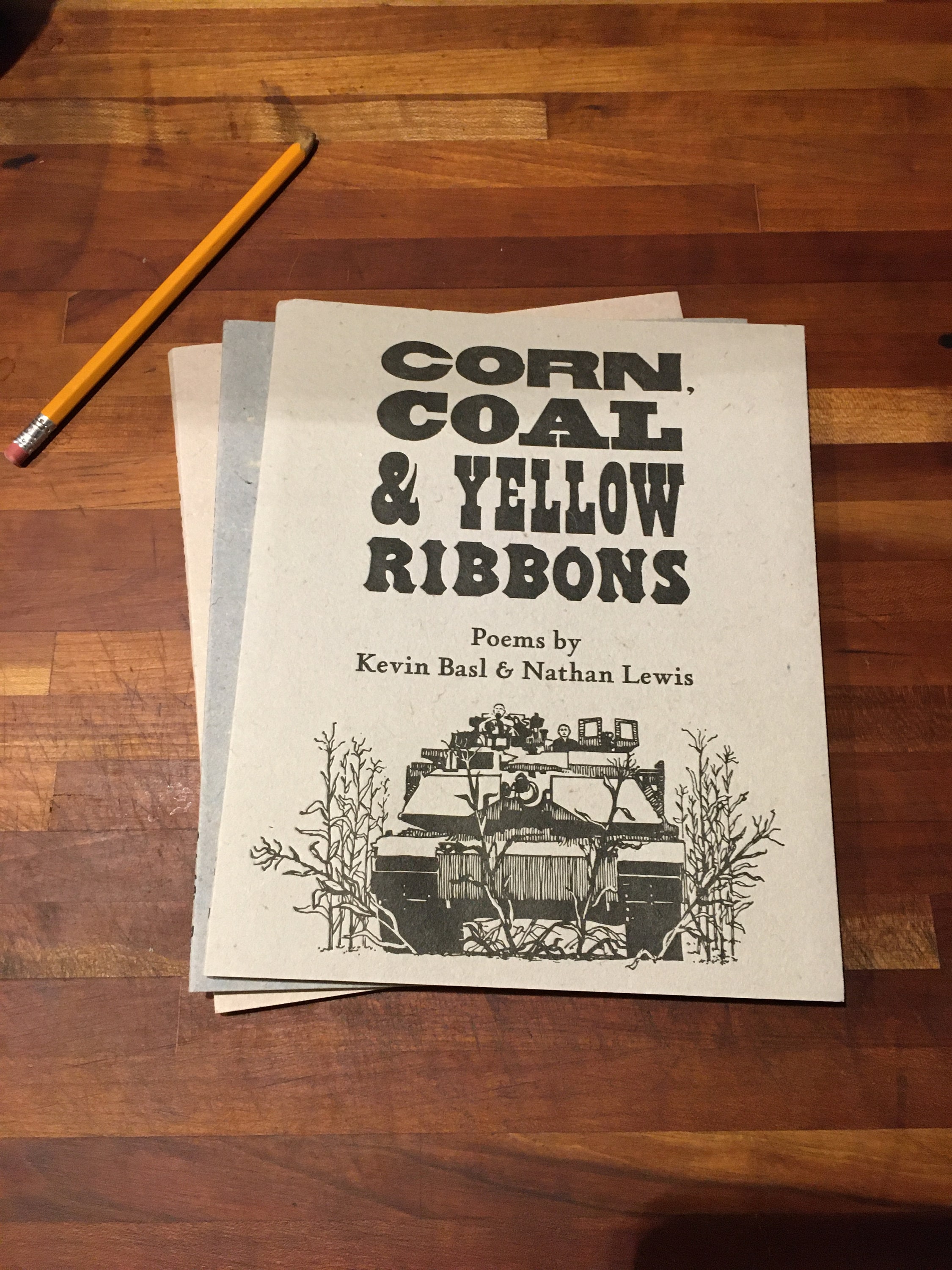 Corn Coal & Yellow Ribbons: Poems by Kevin Basl and Nathan - Etsy