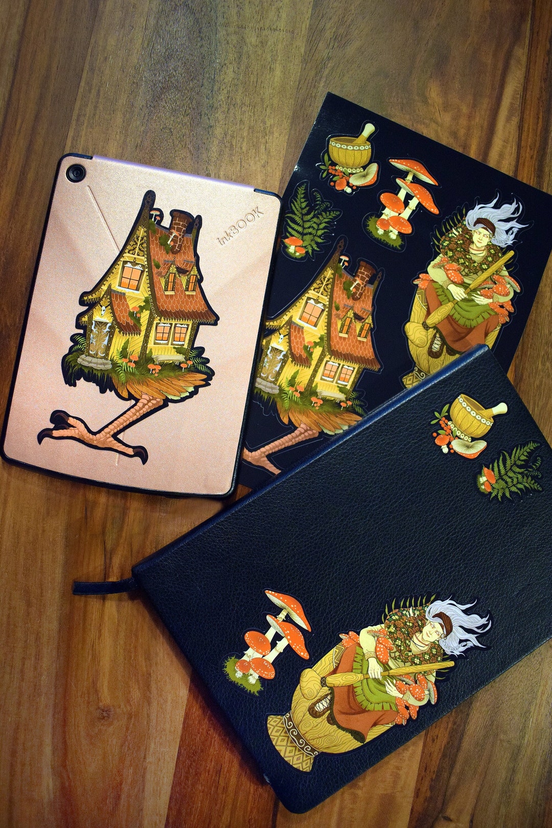Baba Yaga Sticker Set - Etsy