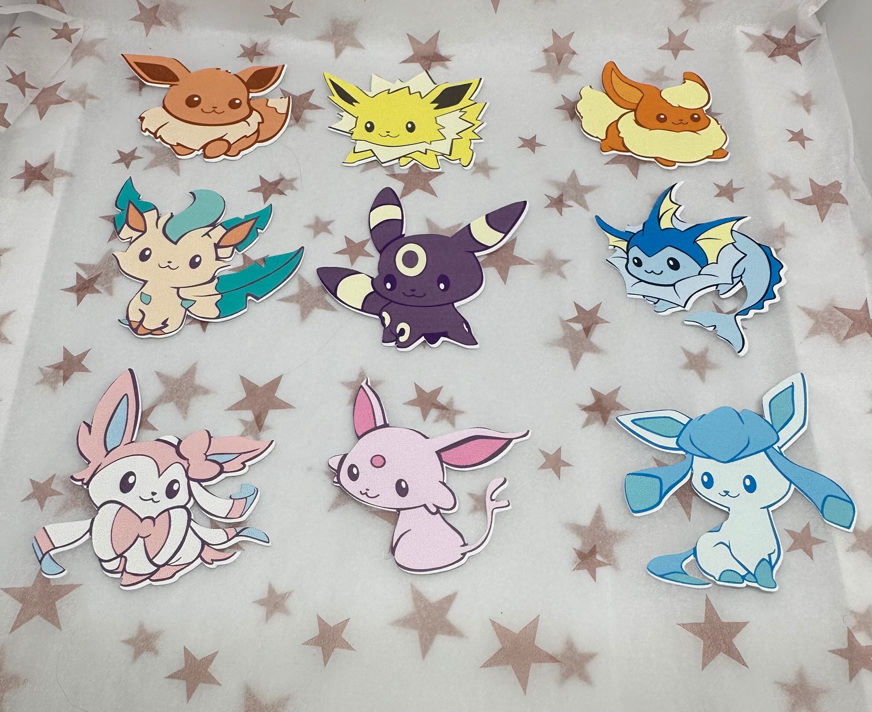 Eeveelution Sticker/sticker Set - Etsy