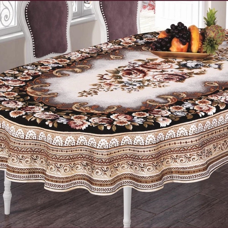 Oval Tablecloth - Etsy