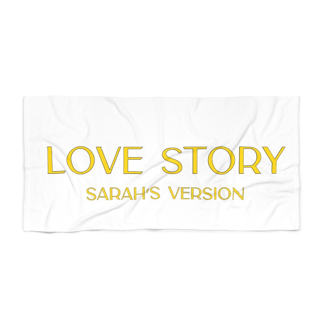 CUSTOM Taylor Swift Love Story Beach Towel, Taylor Swift Bachelorette ...