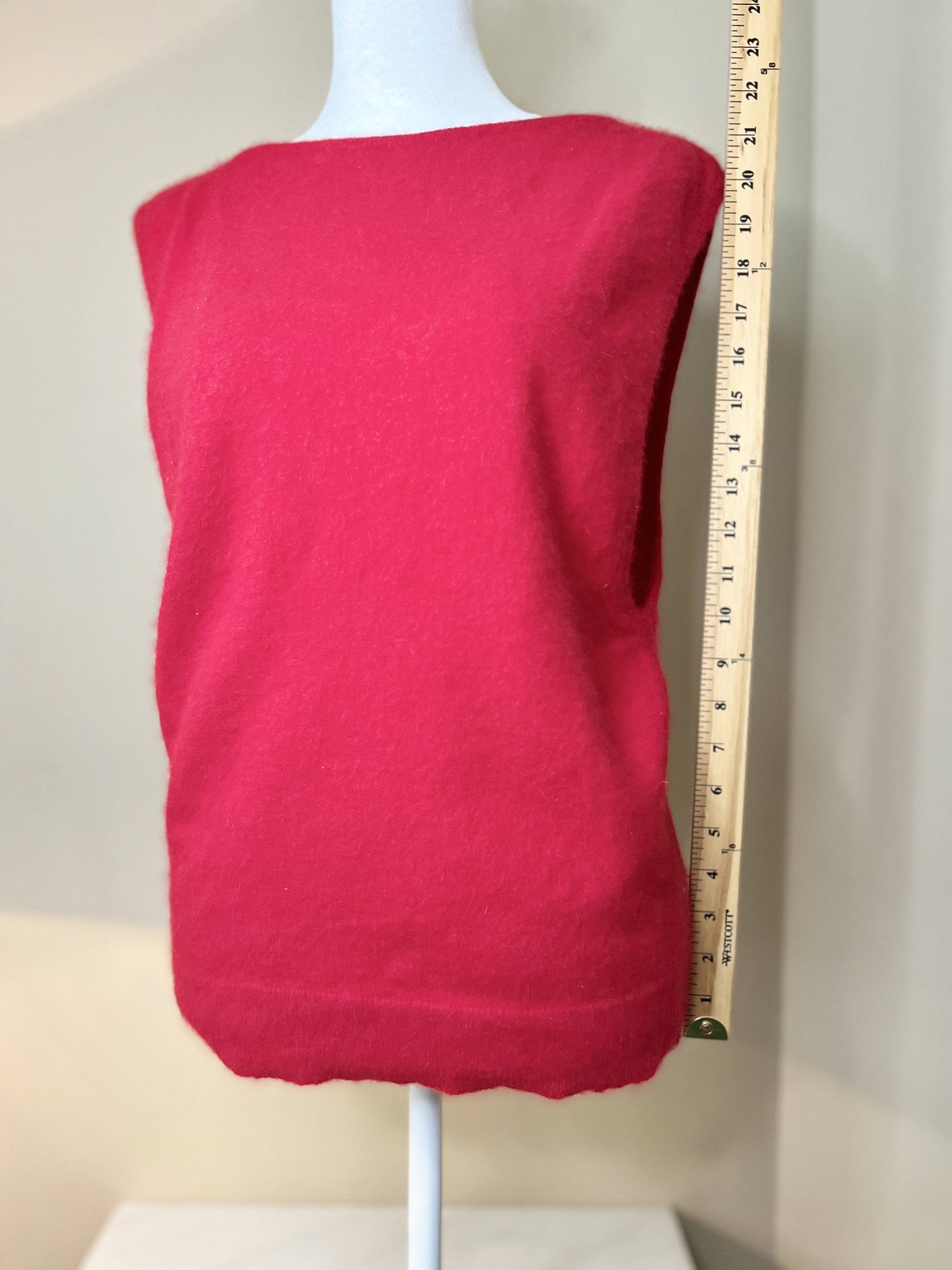 80s Red Angora Lambswool Vest | Parkhurst, Made in Canada, Size S - Etsy
