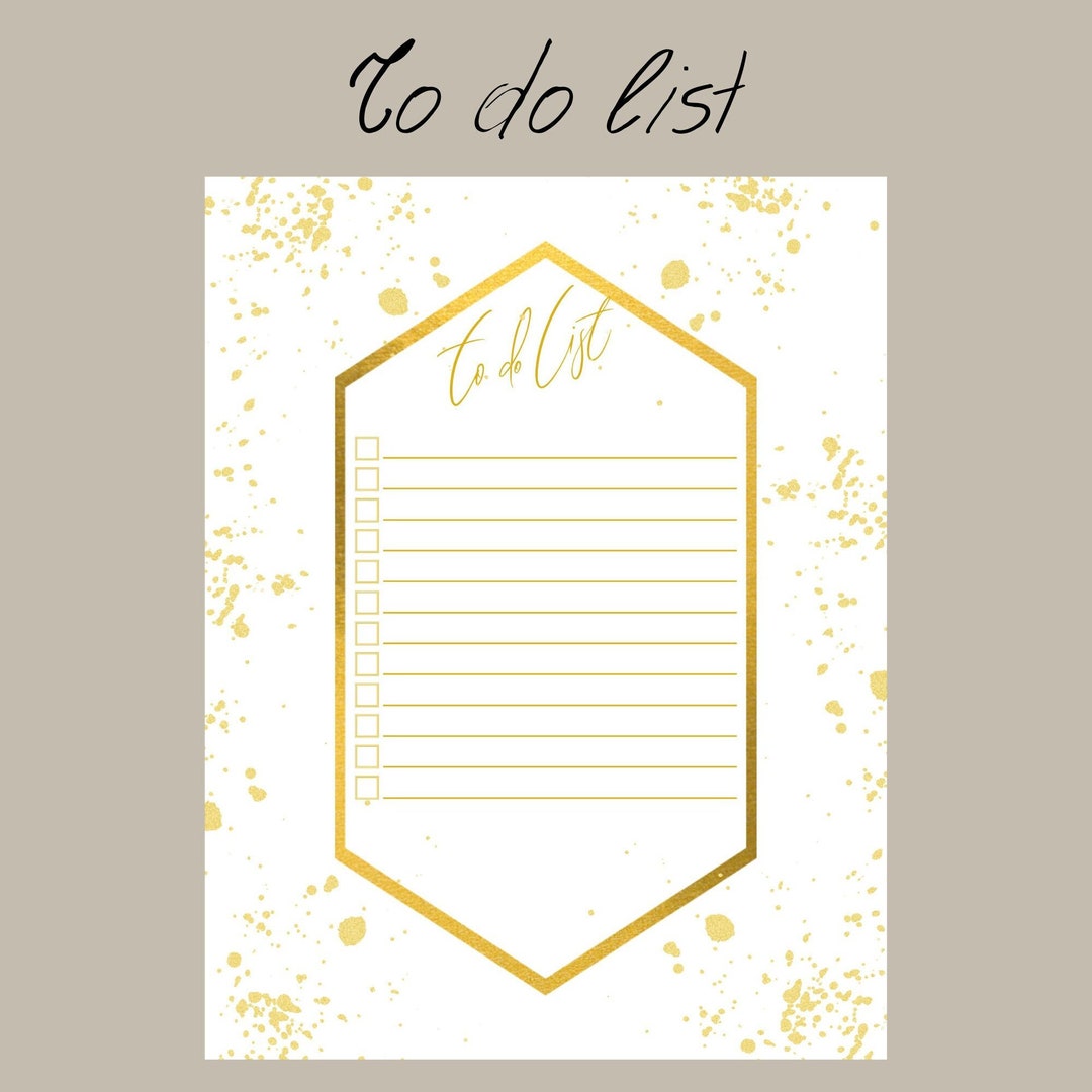 Printable to Do List, to Do Schedule, to Do Organizer, to Do Agenda ...