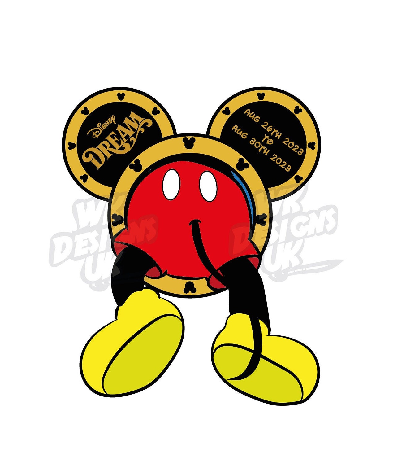 Mickey Mouse or Donald Duck Stuck in a Porthole Disney Cruise Line ...