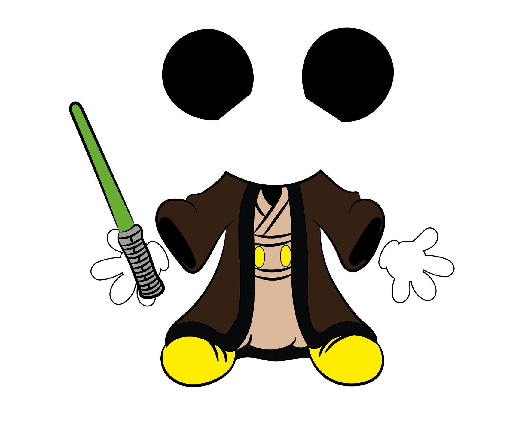 Jedi Mickey Magnetic Door Decoration Disney Cruise Magnet - Etsy