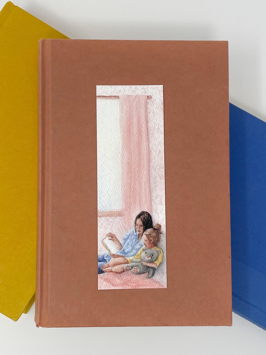 Mother Bookmarks, Mother Daughter Art Bookmark for Moms, Mother Reading ...