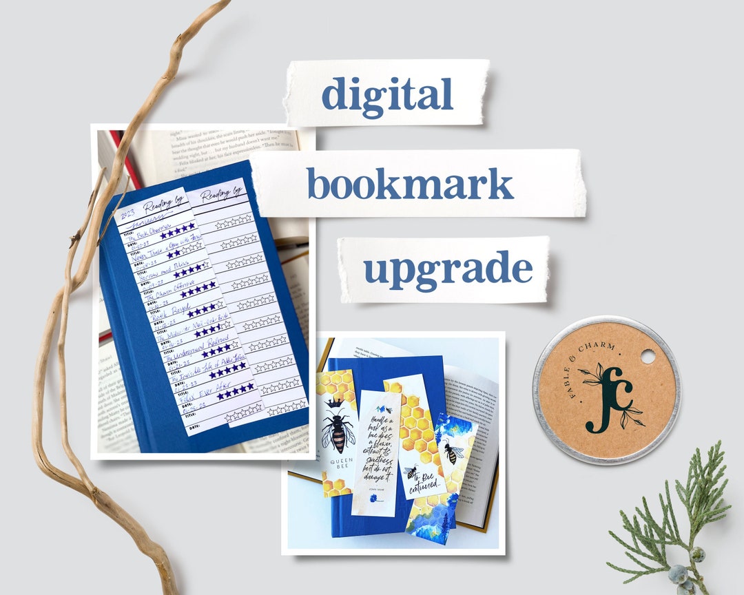 Digital Bookmark Printing Upgrade — Add on to Your Digital Bookmark ...