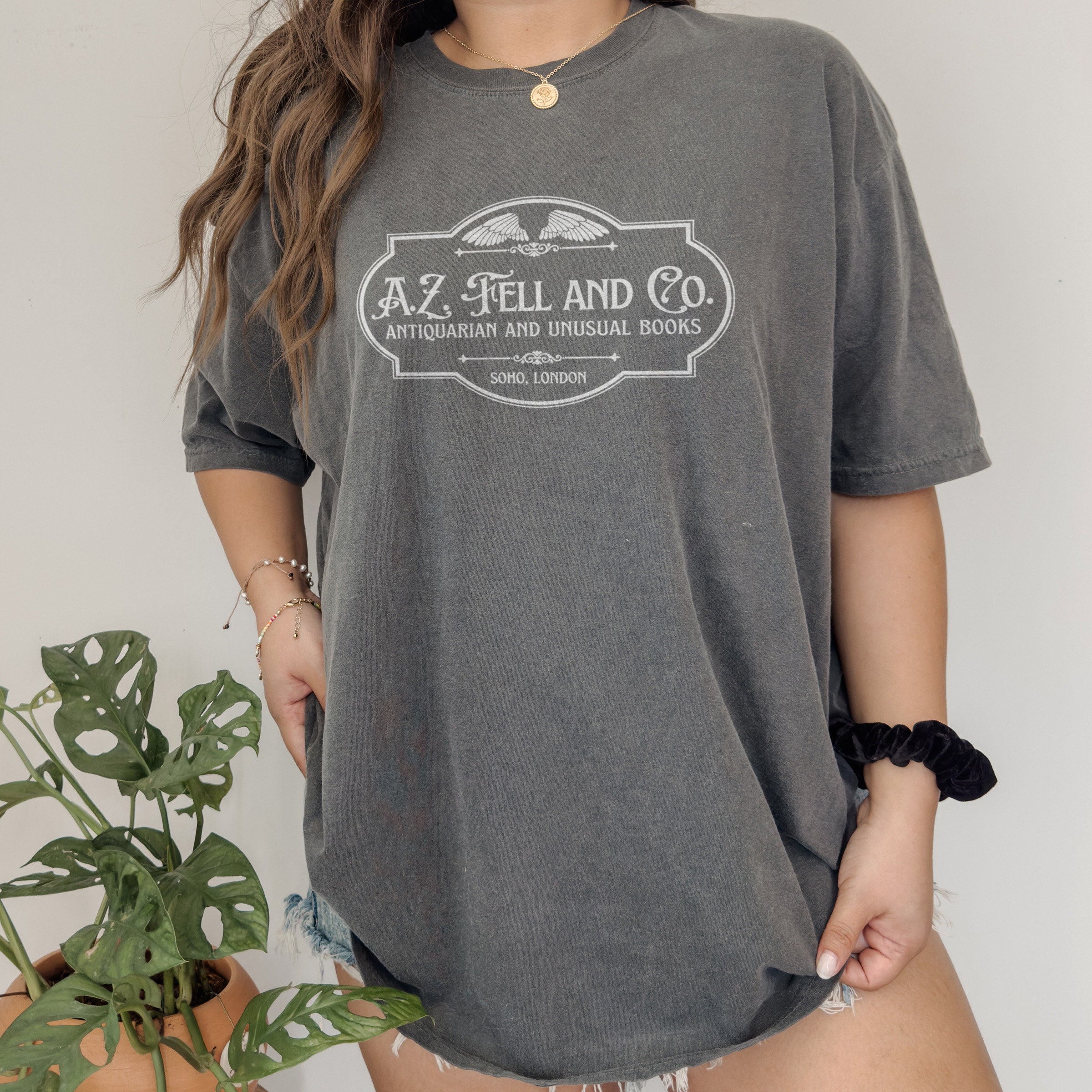 Good Omens A.Z. Fell And Co Antiquarian And Unusual Books Crewneck ...