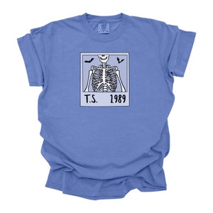 1989 Skeleton Album Cover Vintage Style Tshirt Graphic Tee Taylor Swift ...