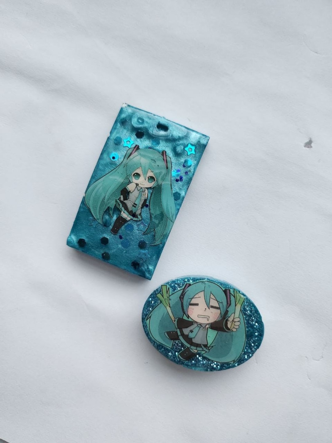 VOCALOID Hatsune Miku Resin Charm Keychain/pin/magnet/necklace - Etsy
