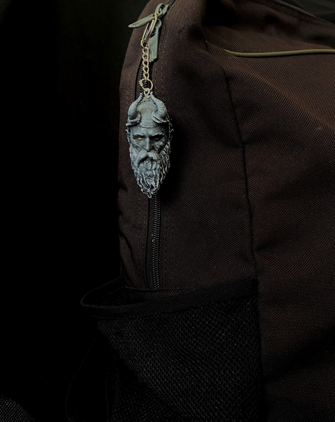 Mimir Head Key Chain God of War Key Chain Key Ring Back Accessory ...