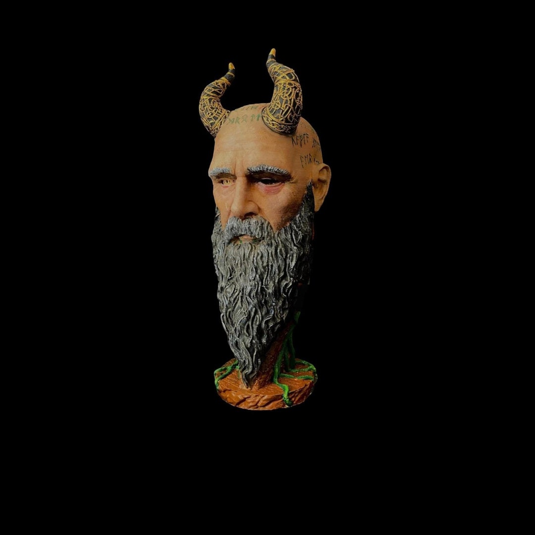 Mimir 3d Figur | God of War Mimir | Mimir Statue | God of War Statue ...