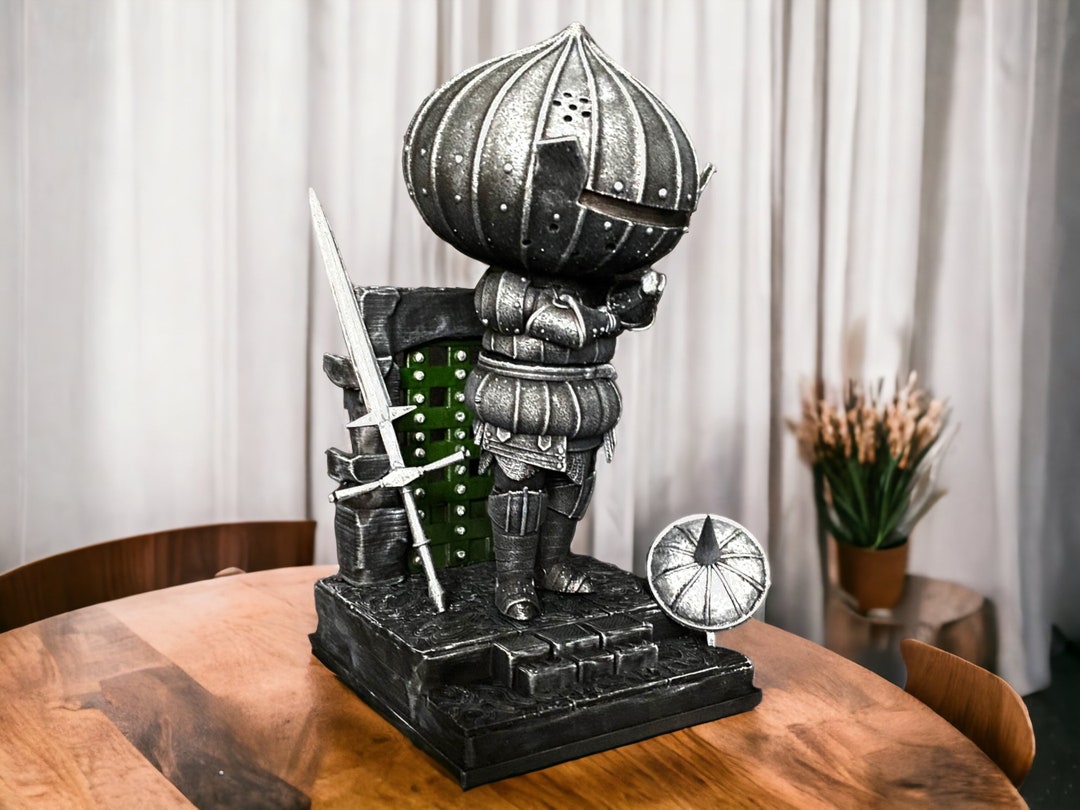 Dark Souls Figure | Onion Knight Statue | Video Games Gift | Siegmeyer of Catarina |game Room ...