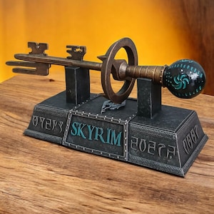 Skyrim Skeleton Key | Skyrim Decor | Skyrim Prop | Skyrim Gift | Elder ...