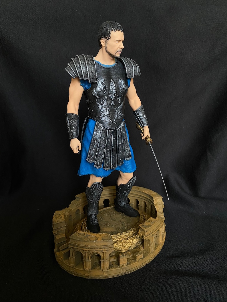 The Gladiator General Maximus Statue | Russell Crowe Sculpture | 3d ...