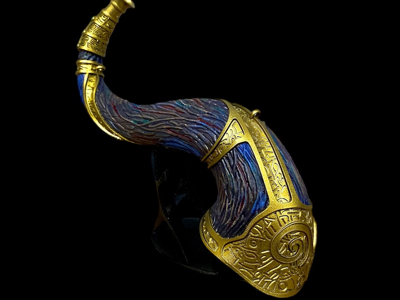 Gjallarhorn Heimdall's Horn | God of War Ragnarök | God of War Horn ...